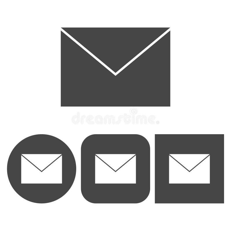 Post - vektorsymbol vektor illustrationer. Illustration av illustration ...