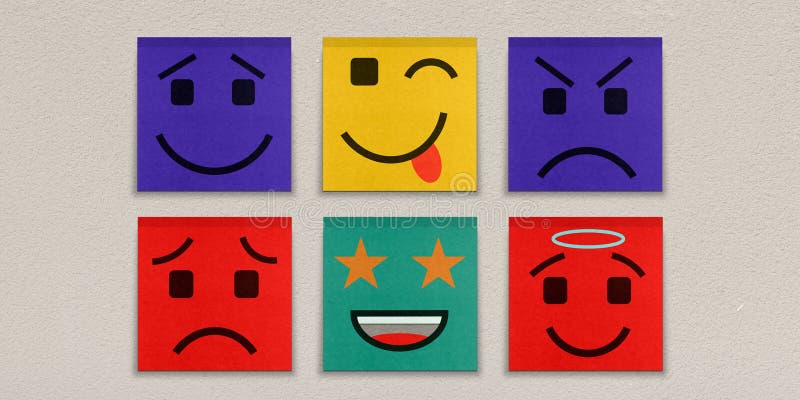 Funny Emoji Notes Stock Illustrations – 159 Funny Emoji Notes Stock ...