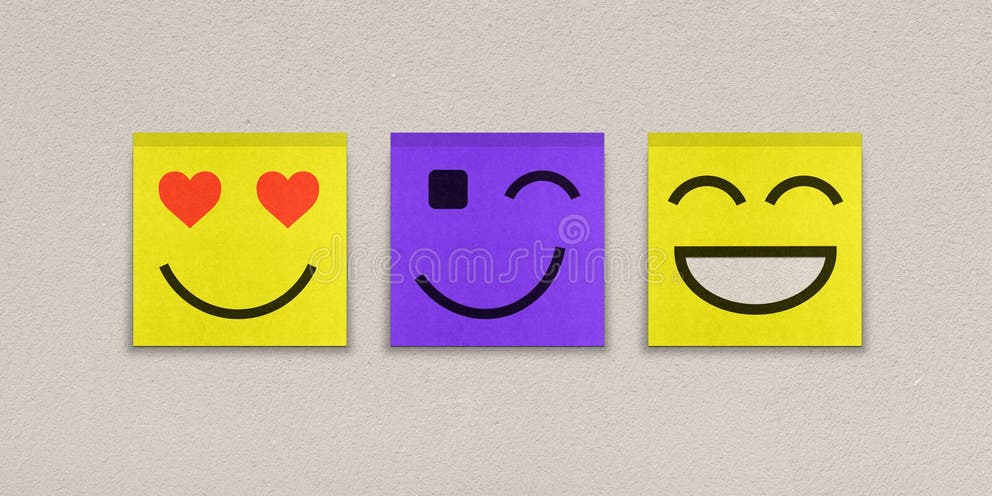 Funny Emoji Notes Stock Illustrations – 159 Funny Emoji Notes Stock ...