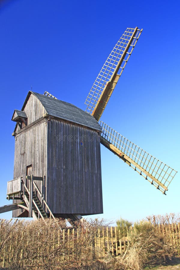 Post windmill stock image. Image of pomerania, postmill - 25494901
