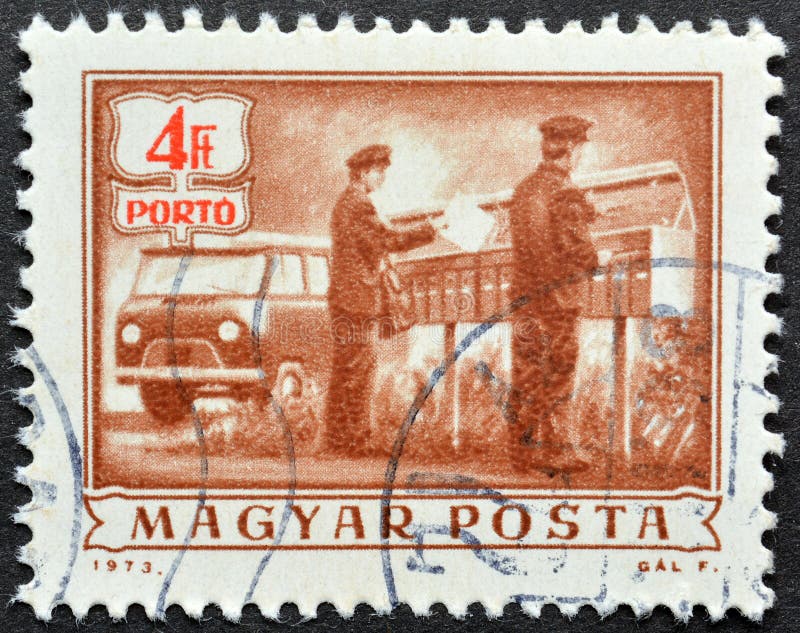 Postage Due - Postmen - Hungary Editorial Photography - Image of ...