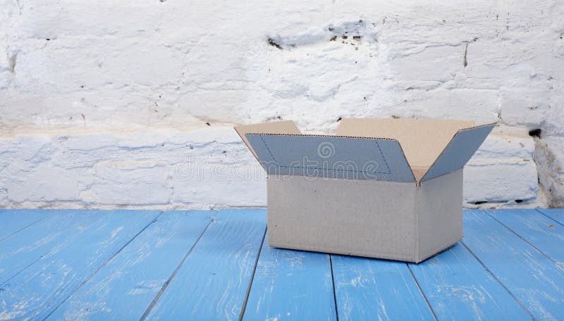 Postage and Packing Service - Open Small Package Front View and Stock ...