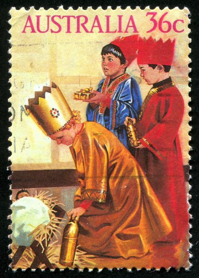 Three Kings editorial stock photo. Image of camel, philately - 128703733