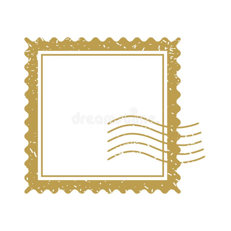 Postage stamp layout stock vector. Illustration of post - 353852096