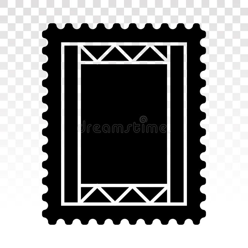 Postage Stamp or Letter Stamp - Flat Art Icons for Apps or Website ...