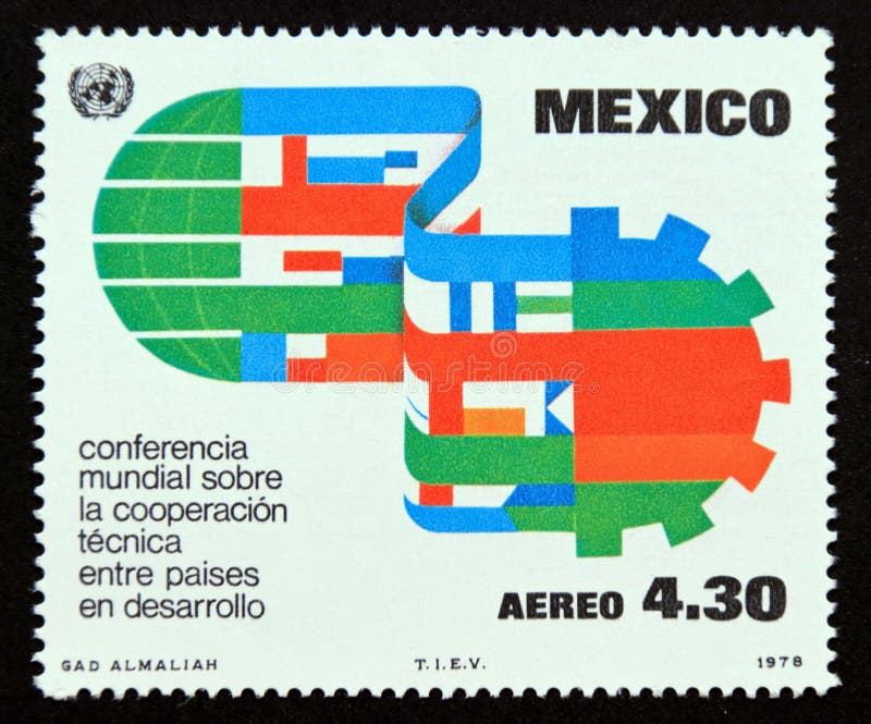 Postage Stamp Mexico, 1978. World Conference on Technical Cooperation ...