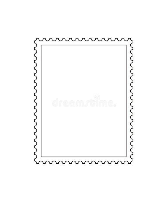 Postage Stamp Outline Stock Illustrations – 3,811 Postage Stamp Outline ...