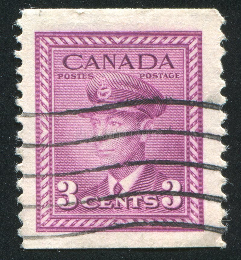 Postage Stamp Printed by Canada Editorial Photography - Image of lips ...