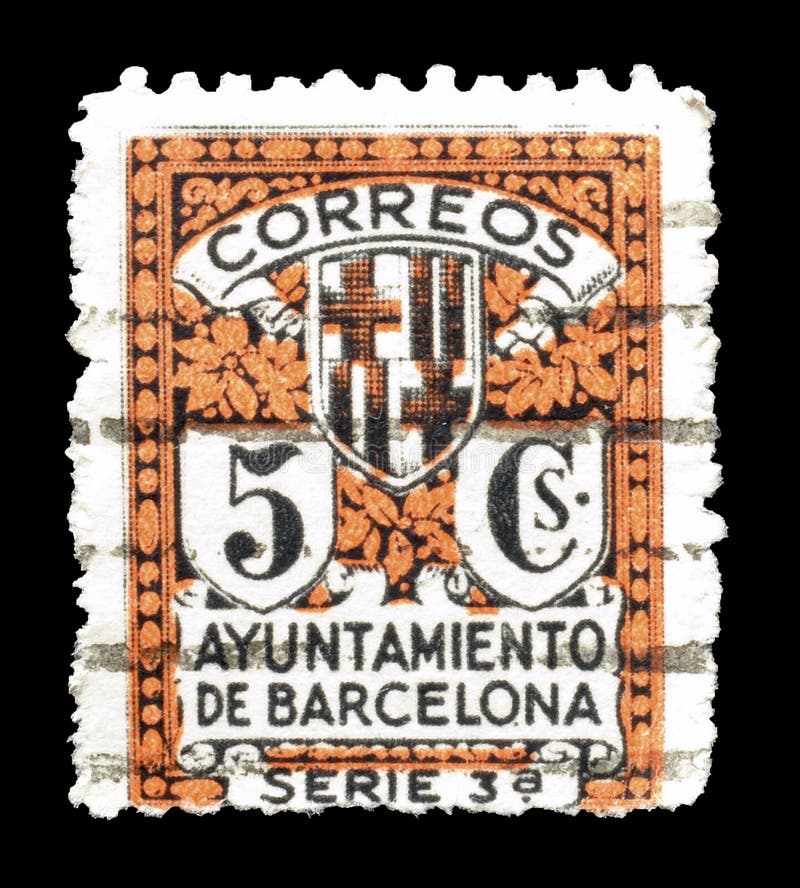 Postage Stamp Printed by Spain Editorial Photography - Image of ...