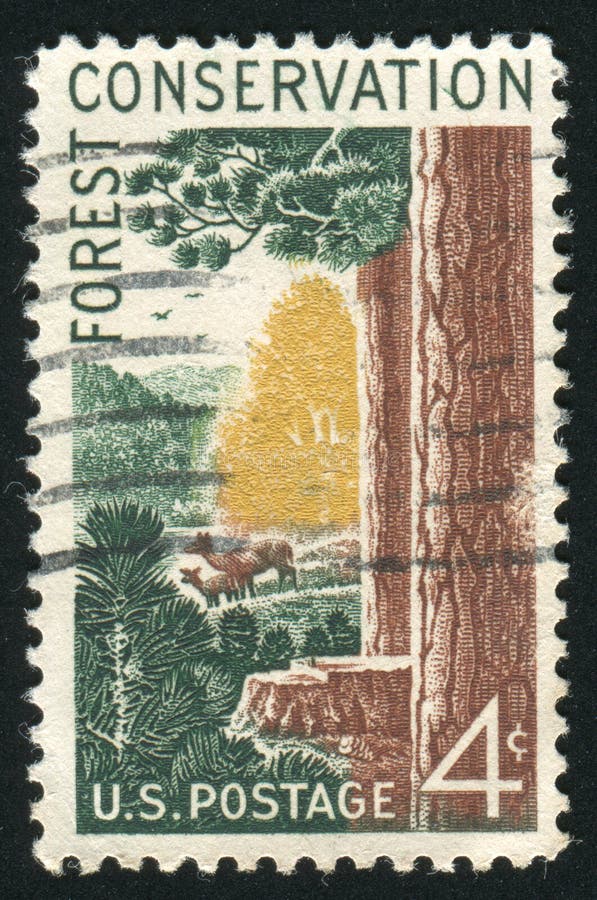 Postage stamp editorial stock photo. Image of mammal - 177561678