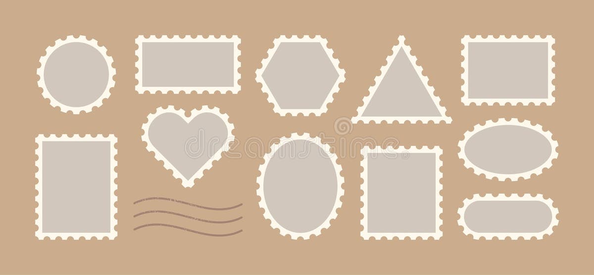 Stamp Border Rectangle Stock Illustrations – 11,023 Stamp Border ...