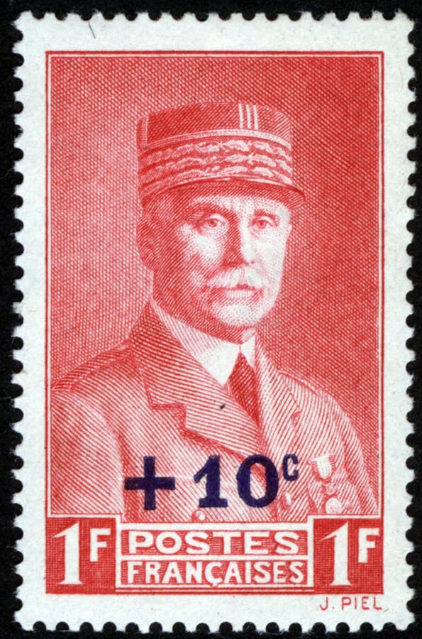 Postage Stamps of the France. Editorial Image - Image of aged ...