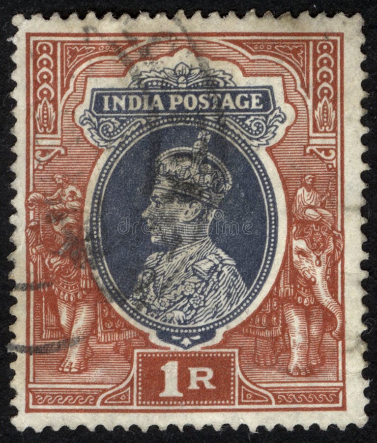 Postage Stamps of the India. Editorial Photo - Image of office, antique ...