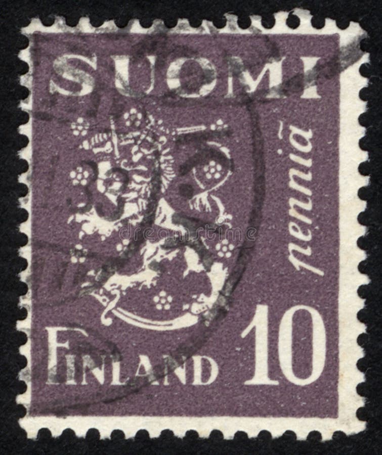 Postage Stamps of the Suomi Finland. Editorial Photography - Image of ...