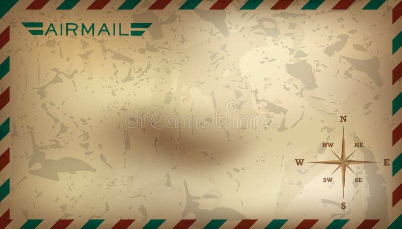 Postal Background. Vector Illustration Stock Vector - Illustration of ...