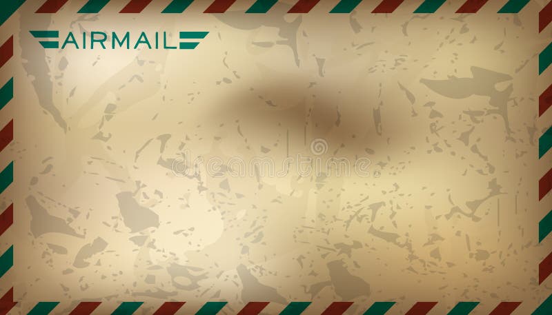 Postal Background. Vector Illustration Stock Vector - Illustration of ...