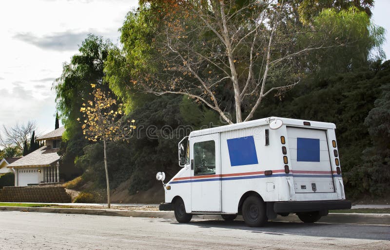 US Mail Truck editorial photography. Image of postage - 36803037