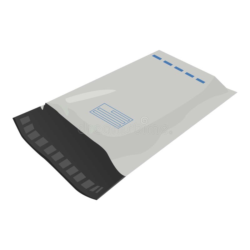 Paper Packet Icon, Outline Style Stock Vector - Illustration of market ...