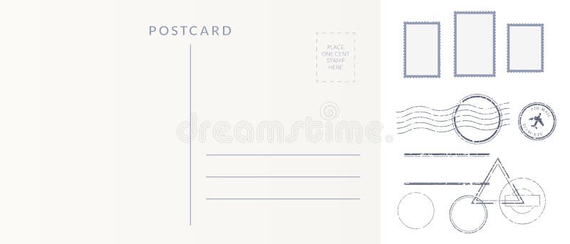 Postcard Back Design