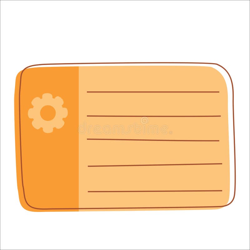 Postal Envelope. Flat Vector Illustration Stock Illustration ...