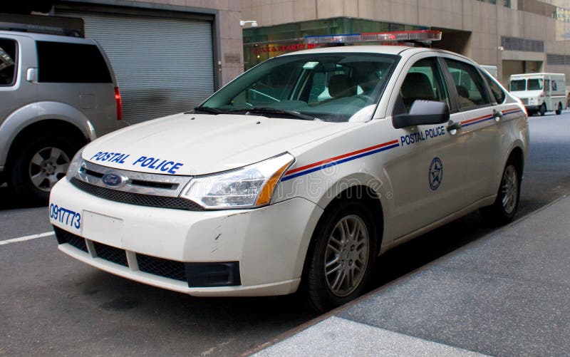 Postal Police Patrol Car editorial stock photo. Image of patrol - 21670108