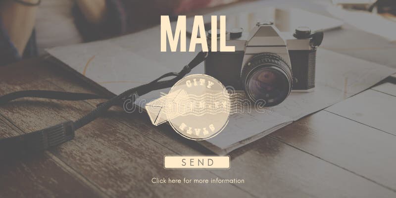 Postal Post Delivery Stamp Graphic Concept Stock Image - Image of ...