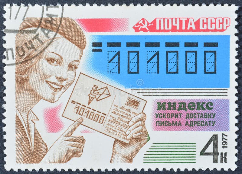 Postal Services in Soviet Union Editorial Photography - Image of ...
