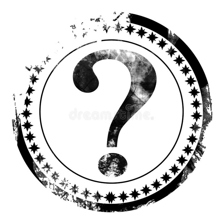 Question Mark Stamp Stock Illustrations – 4,625 Question Mark Stamp ...