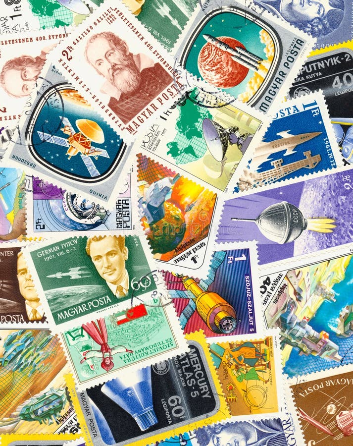 Postal stamps editorial stock photo. Image of colorful - 1749393