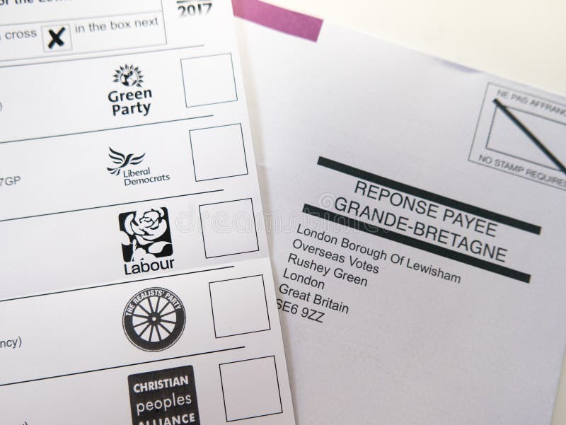 Postal Vote Form and Envelope Editorial Photo - Image of vote, postal ...