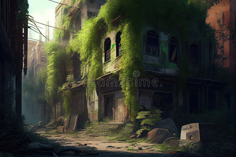 Overgrown Greenery Stock Illustrations – 233 Overgrown Greenery Stock ...