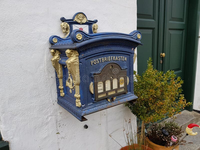 Postbox stock image. Image of kasten, historical, german - 113541751