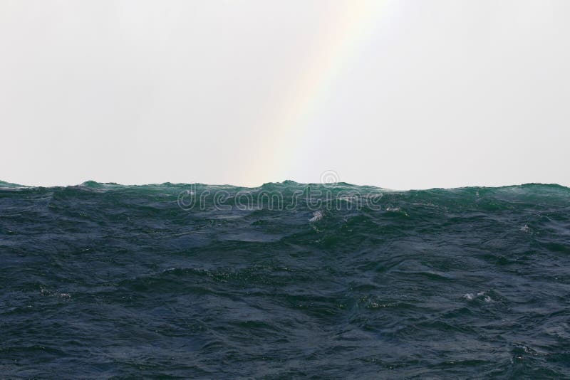 Postcard with a Beautiful Edge of a Waterfall Stock Photo - Image of ...