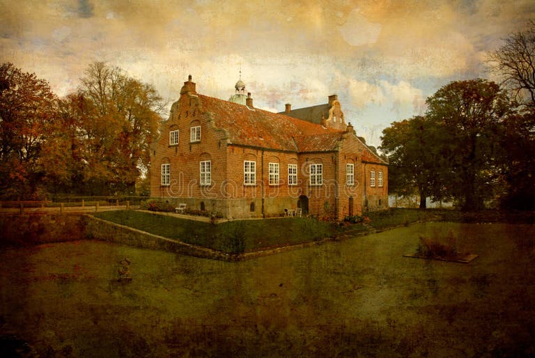 Postcard from Denmark stock photo. Image of postcard, brown - 7595754