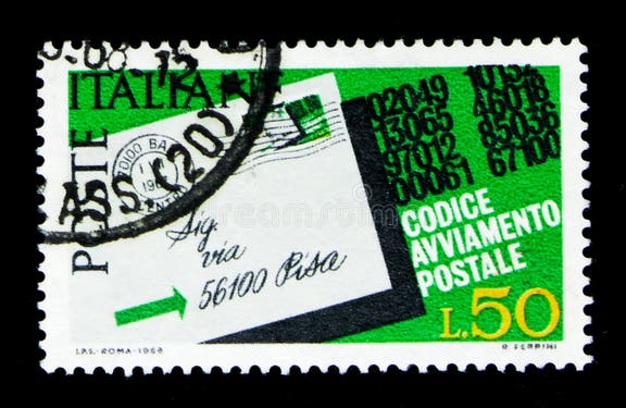 Postcard Highlighted the Postcode, Introduction of Postal Code S ...