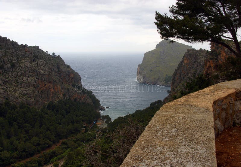 Postcards of Cala Millor, on the Island of Mallorca, Spain Stock Image ...