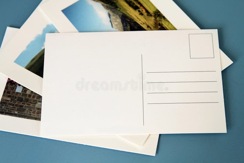 Postcards stock image. Image of note, blank, paper, contact - 32177019