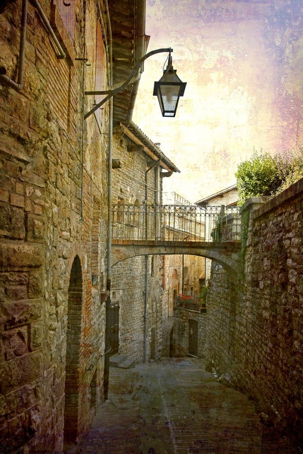 Postcards from Italy (series) Stock Photo - Image of artistic, marches ...