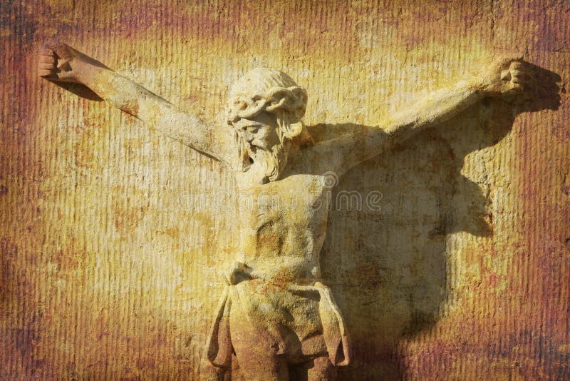 Postcards from Italy (series) Stock Photo - Image of grunge, jesus: 7447042