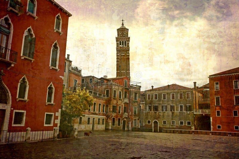 Postcards from Italy (series) Stock Photo - Image of artistic, marches ...