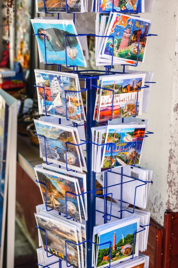 Postcards for sale editorial image. Image of shop, sale - 79174120