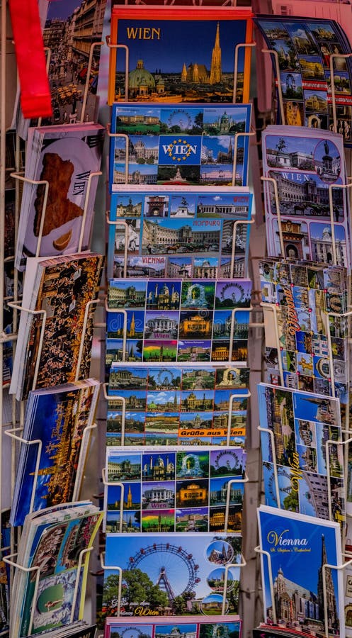 Vienna postcards stock photo. Image of europe, postcards - 28903430