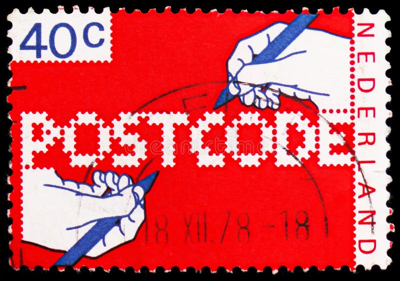 Postcode, Serie, Circa 1978 Editorial Photo - Image of hand, historic ...