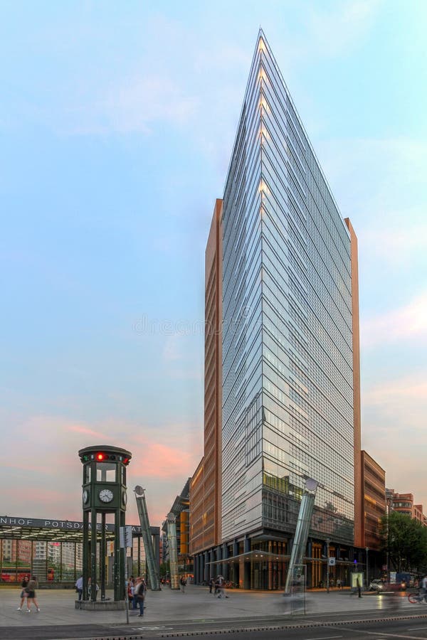 Potsdamer Platz, Berlin, Germany Editorial Stock Photo - Image of ...