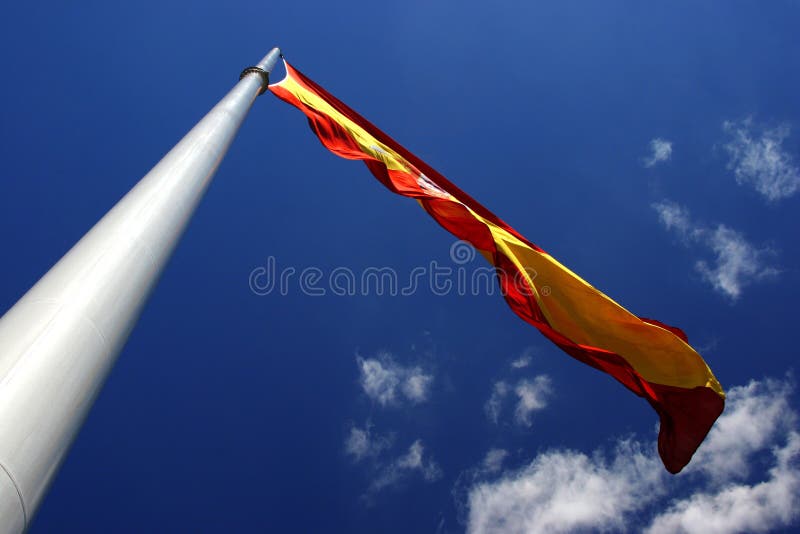 Poste Y Bandera Imagen. Imagen: 112816