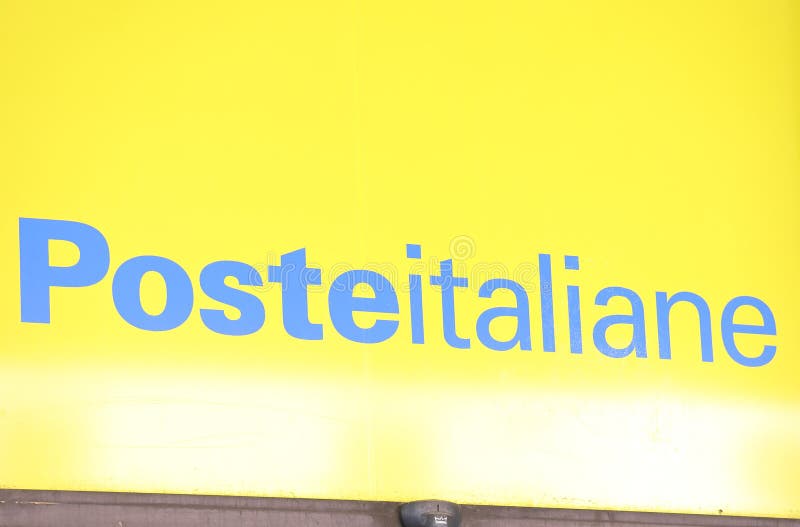 Posteitaliane Post Office Italy Editorial Photo - Image of postage ...
