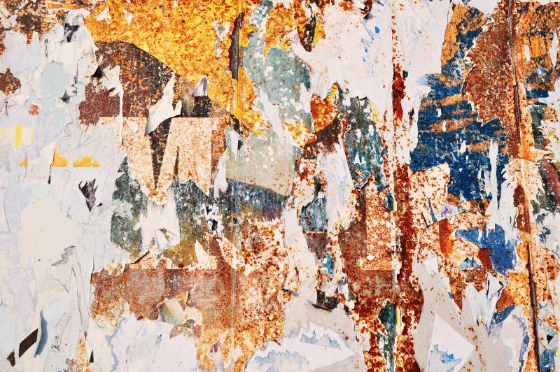 Urban poster wall stock photo. Image of advertise, panel - 2866078