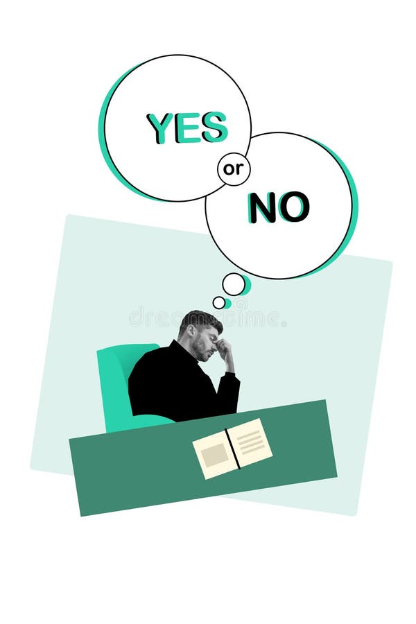 Funny Yes No Stock Illustrations – 237 Funny Yes No Stock Illustrations ...