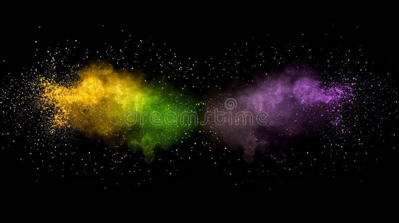 Poster, Banner, Backdrop Abstract Design, Light Pattern in Yellow ...