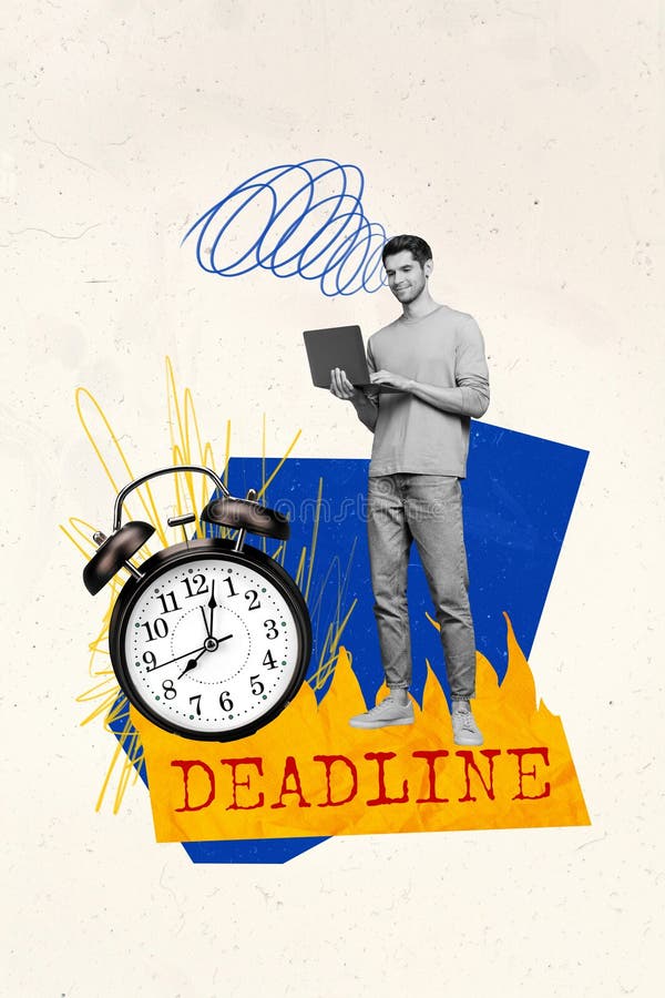 Poster Banner Template Collage of Professional Worker Use Netbook Work ...